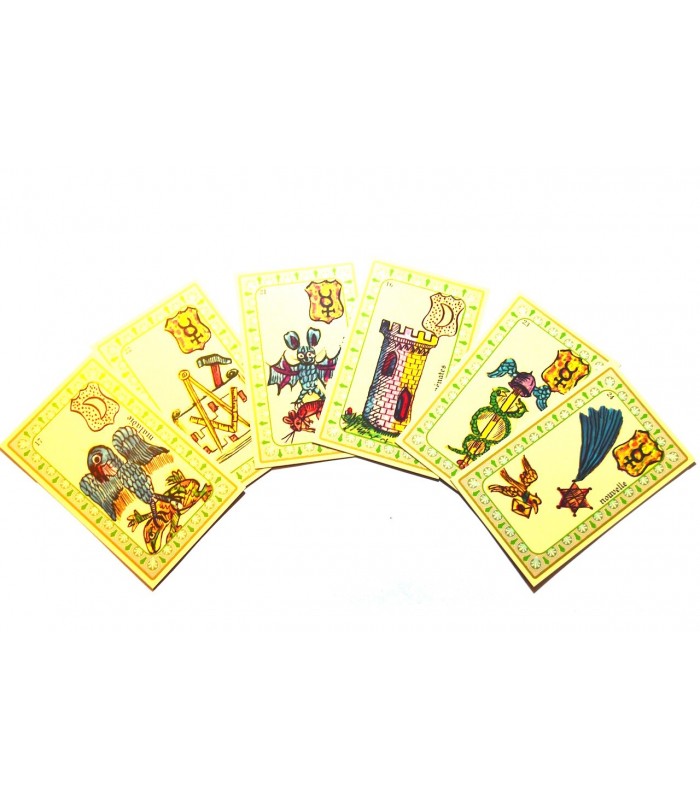 L'Oracle Belline, jeu de cartes divinatoires.
